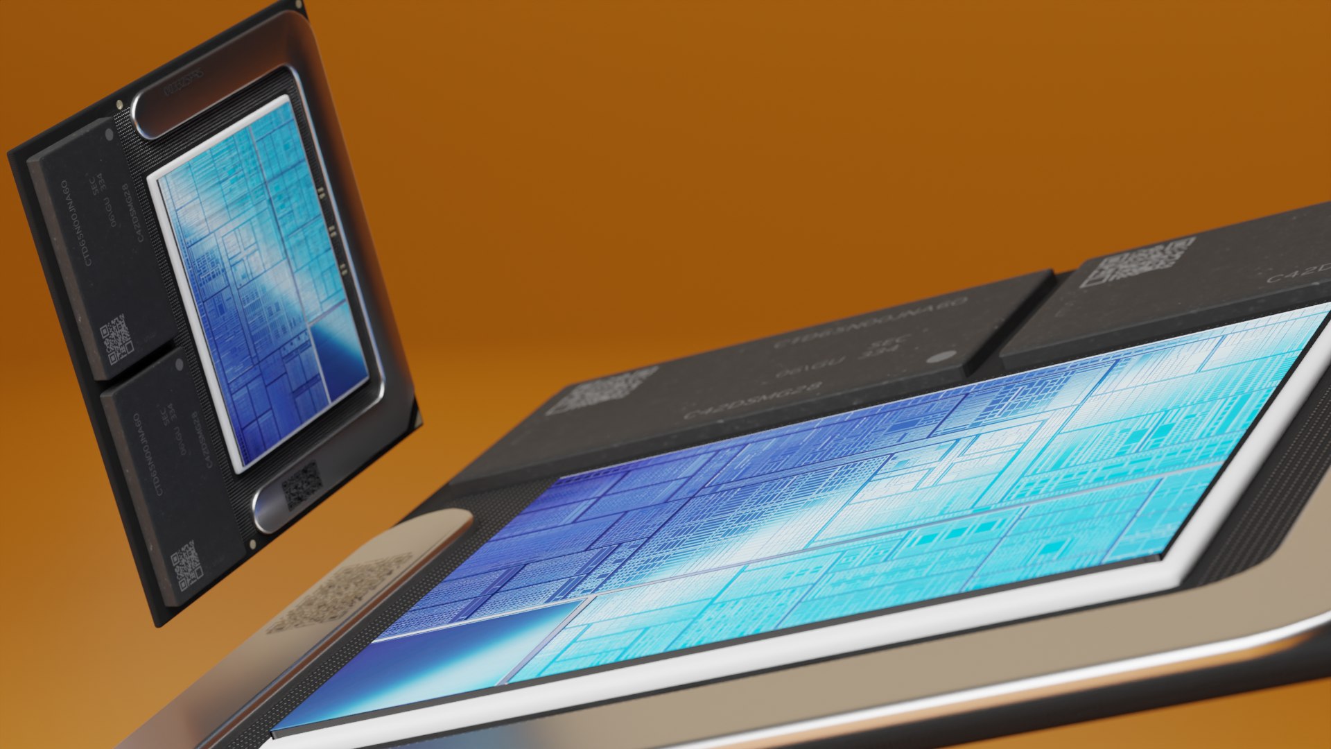 Intel Lunar Lake CPU Unified Memory Model - TurboSquid 2261503