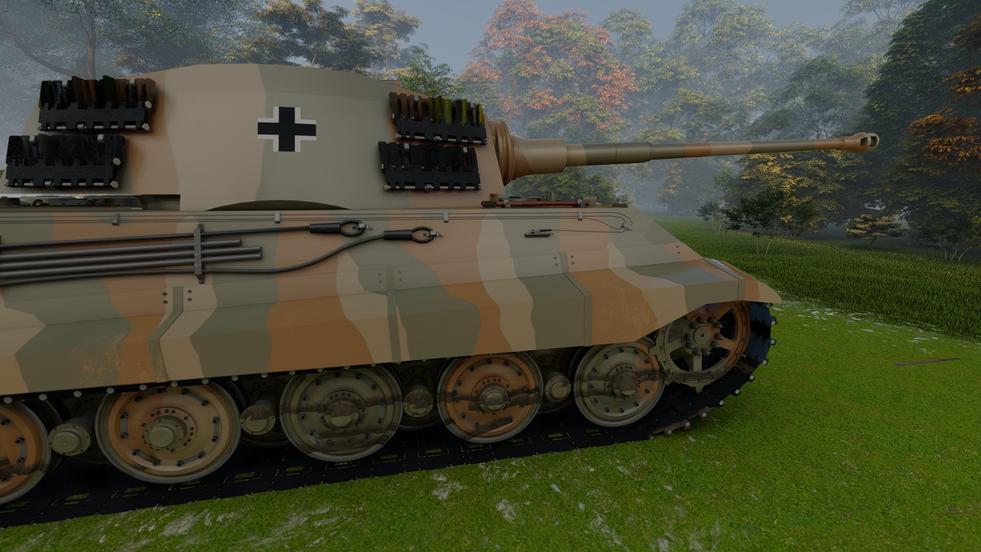 Tiger 2 Tank 3D Model - TurboSquid 2265938