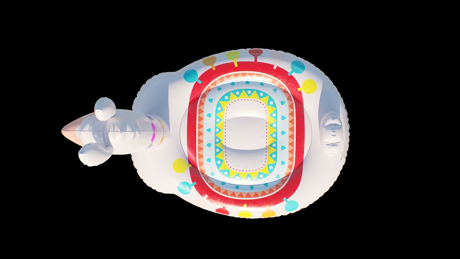 Intex Mega Llama Inflatable Island Model - TurboSquid 1774084