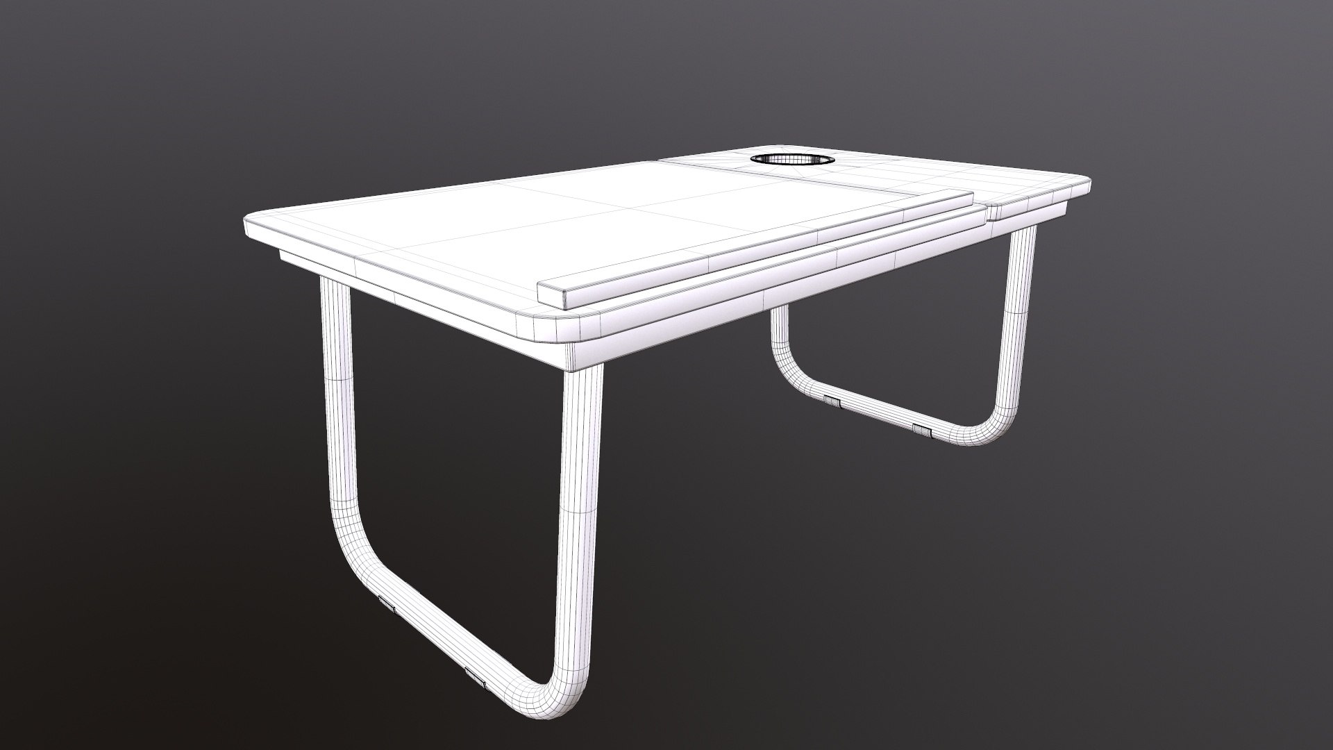 Computer Table 3D Model - TurboSquid 1946059
