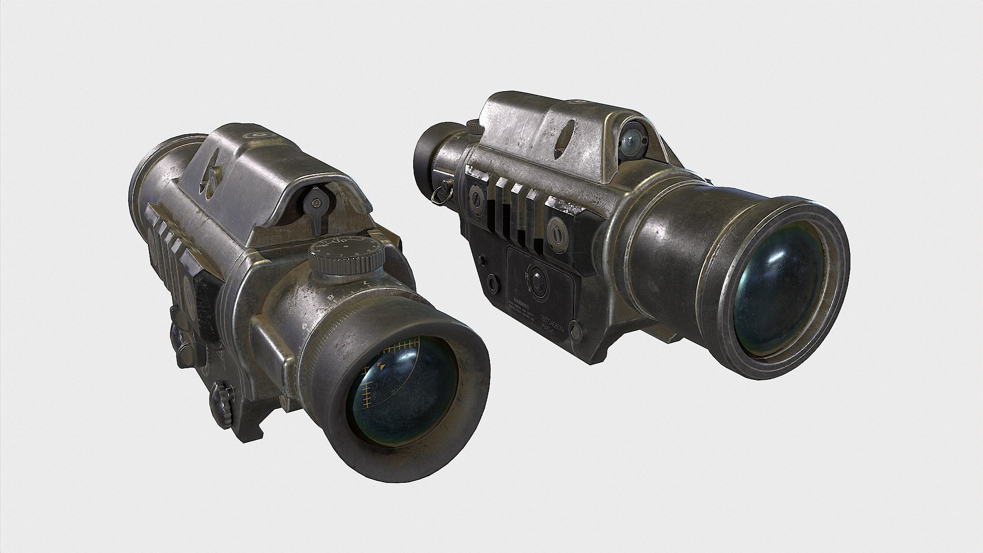 3D Optical Scope 8 Model - TurboSquid 2235653