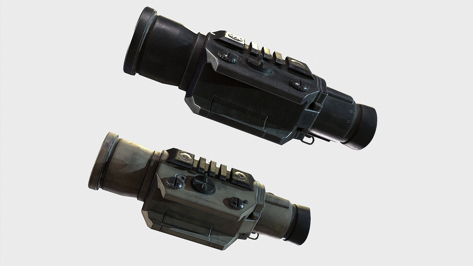 3D Optical Scope 8 Model - TurboSquid 2235653