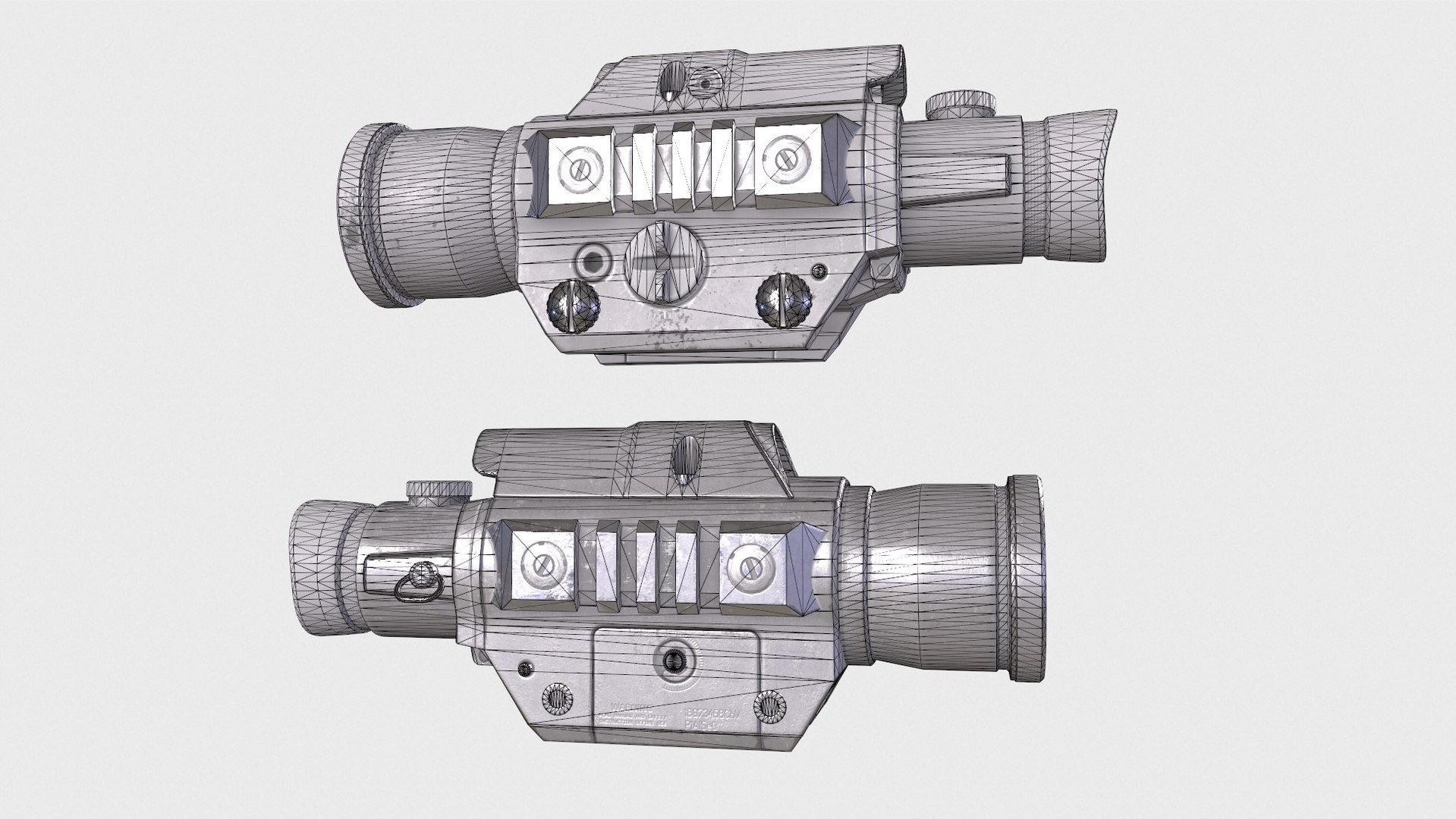 3D Optical Scope 8 Model - TurboSquid 2235653