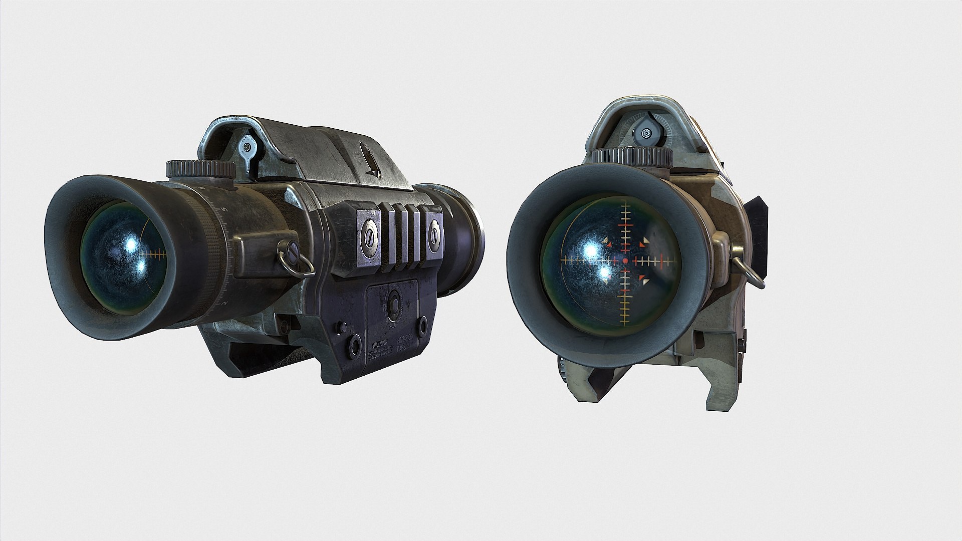 3D Optical Scope 8 Model - TurboSquid 2235653