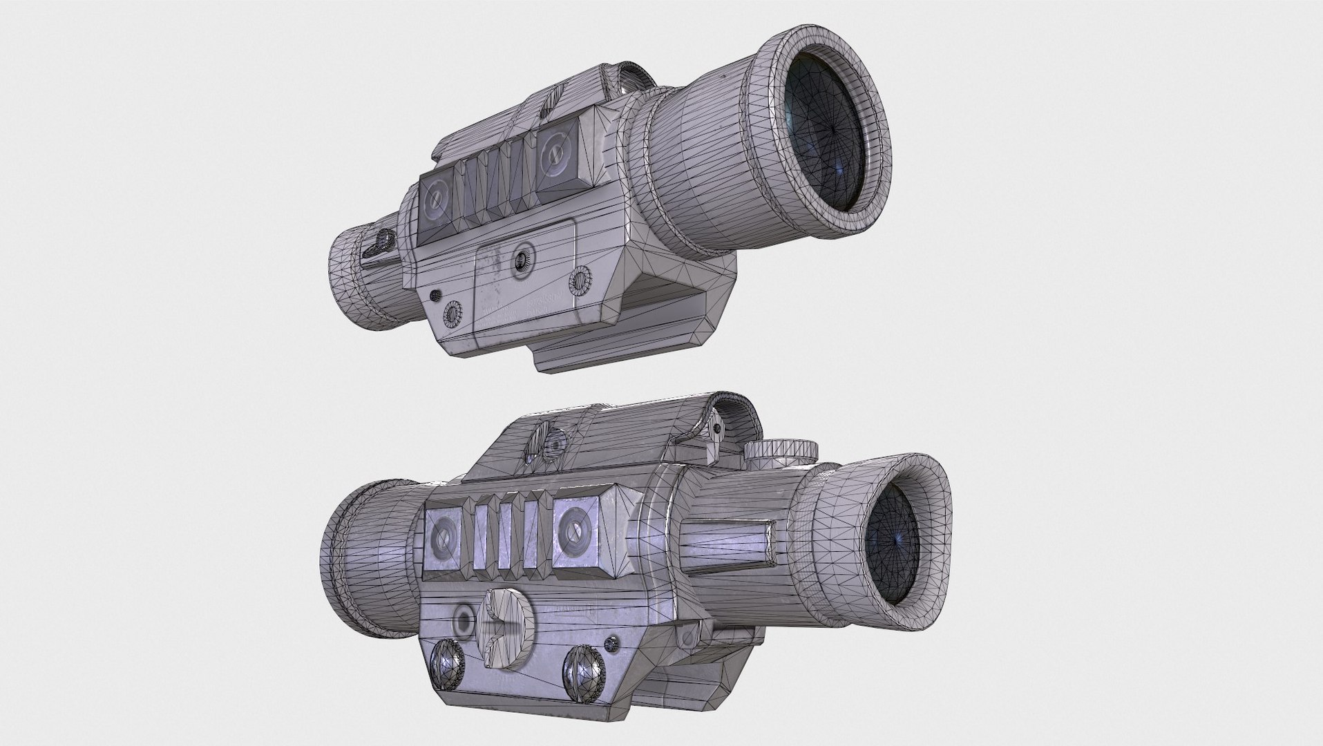 3D Optical Scope 8 Model - TurboSquid 2235653