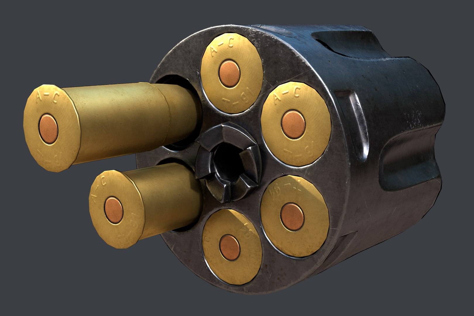 3D Italian M1889 Bodeo Officer Model - TurboSquid 1286115