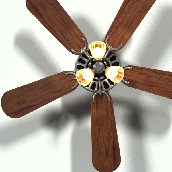 3d model ceiling fan