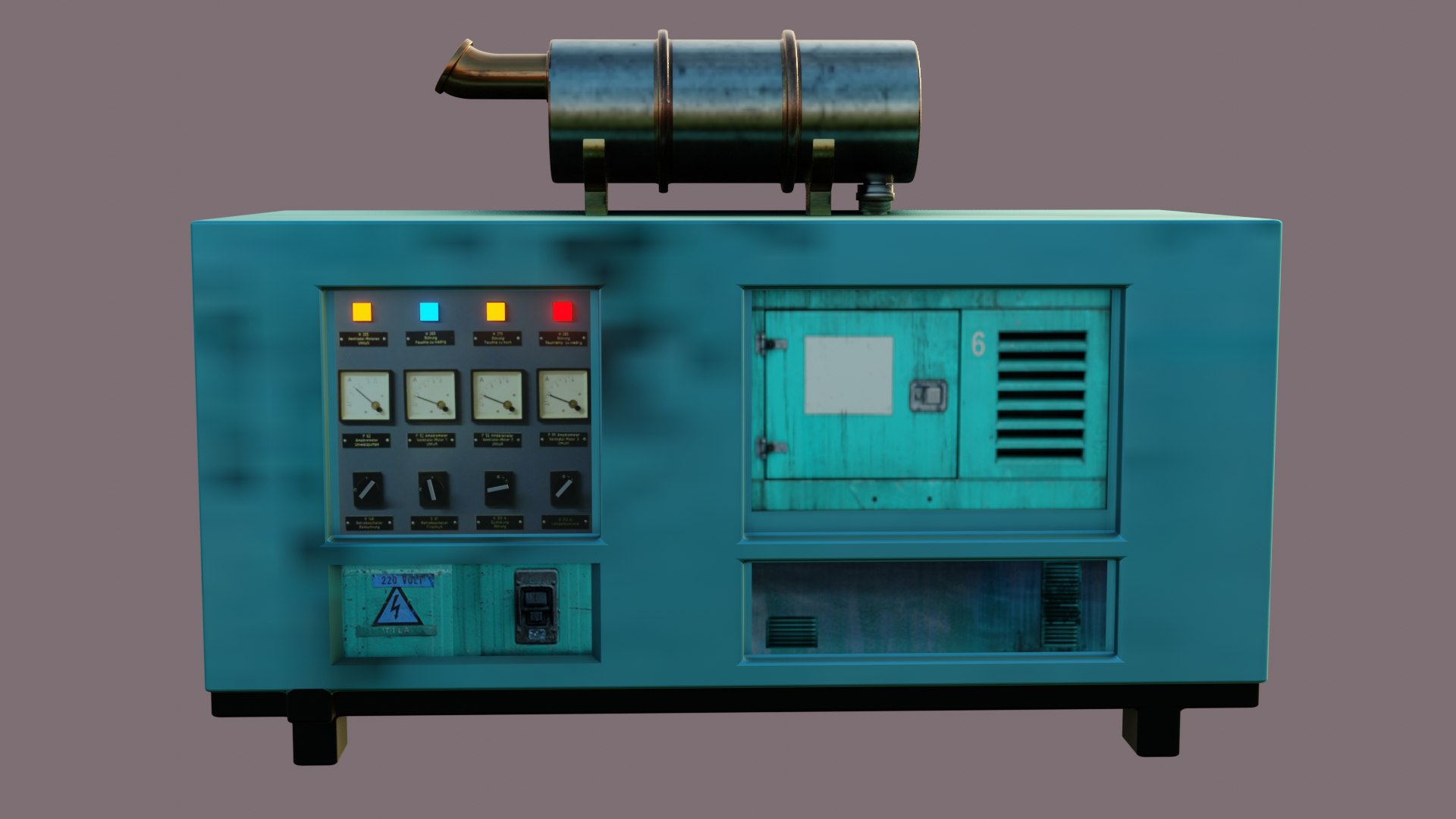 Industrial Generator 3D Model - TurboSquid 1800033