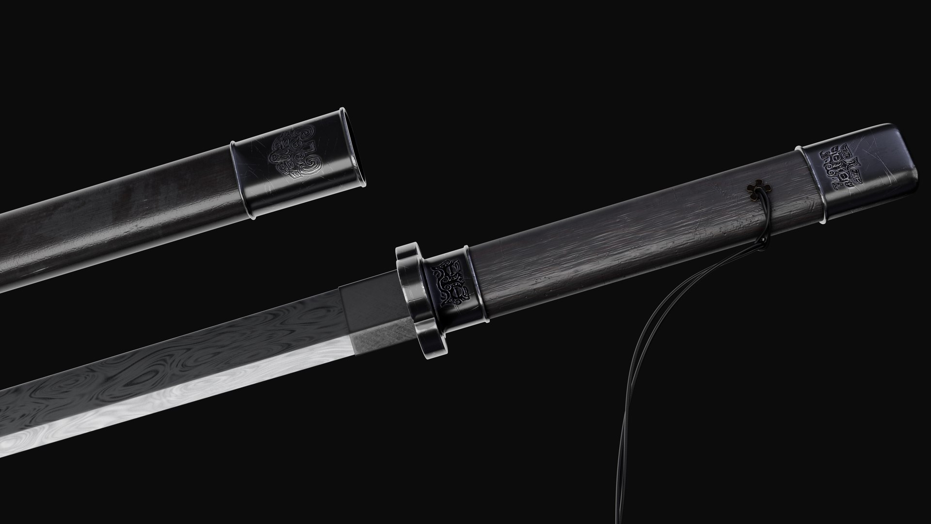 Teng Dao ChinaSword 3D Model - TurboSquid 2220281