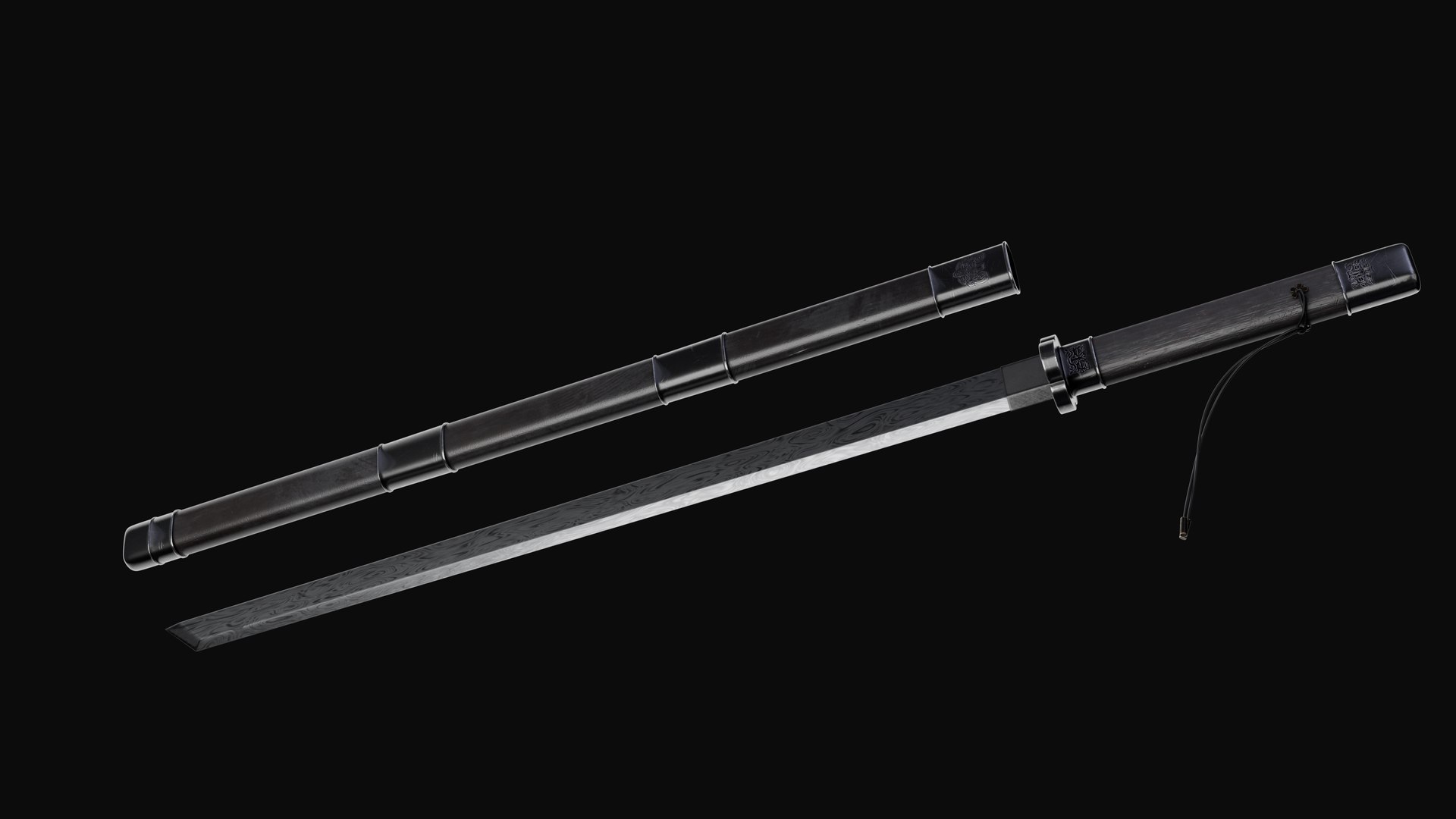 Teng Dao ChinaSword 3D Model - TurboSquid 2220281