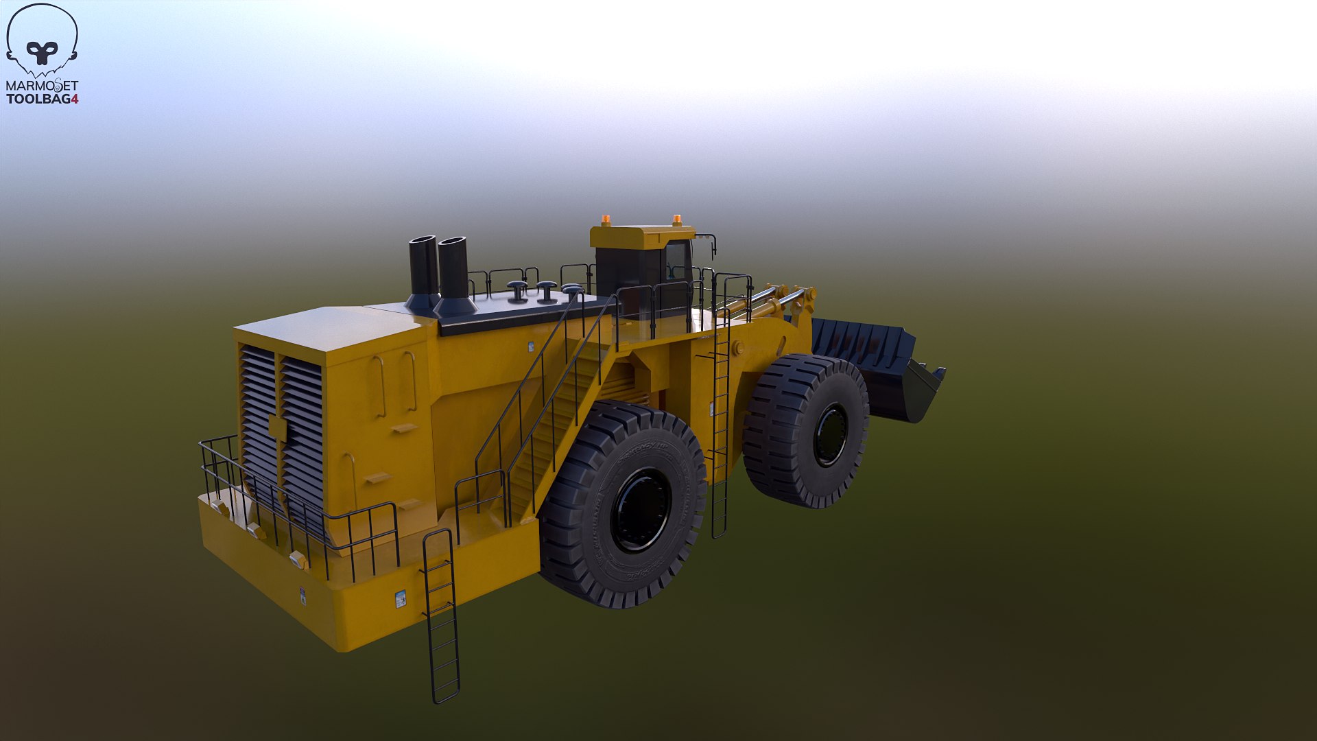 3D Heavy Wheeled Loader - TurboSquid 2057088