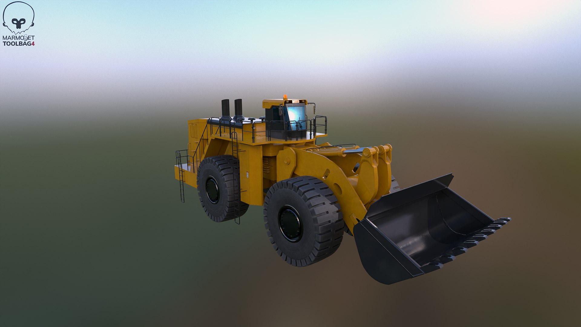 3D Heavy Wheeled Loader - TurboSquid 2057088