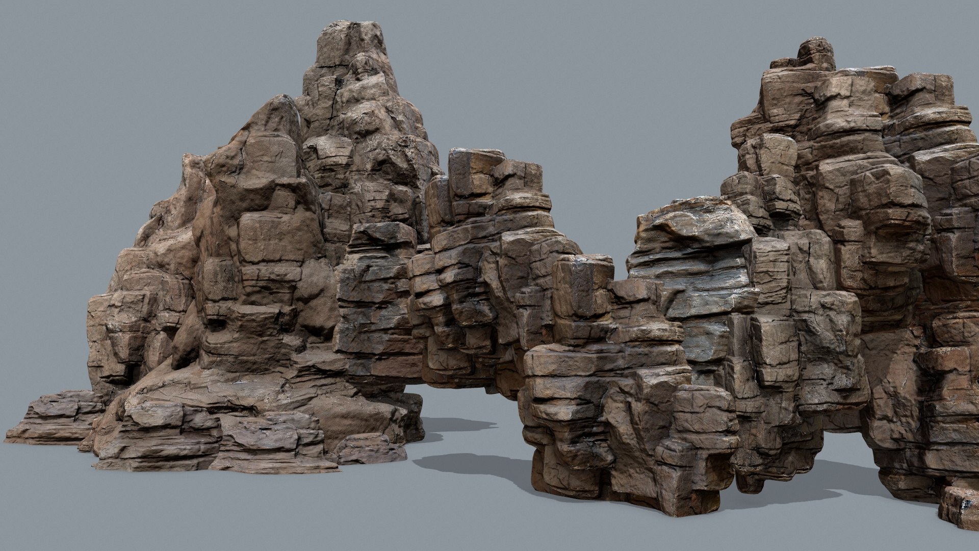 Desert Rocks Model - TurboSquid 2211719