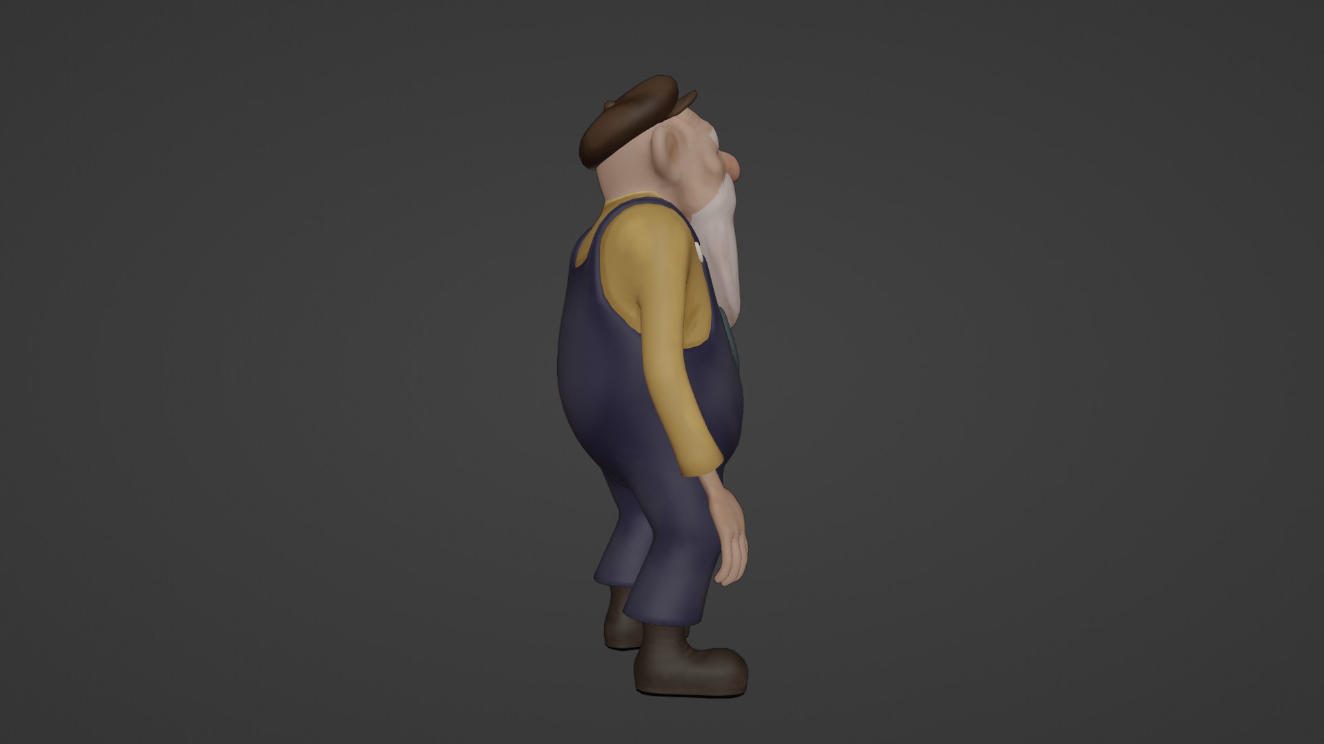 3D Character Old Man - TurboSquid 2036502