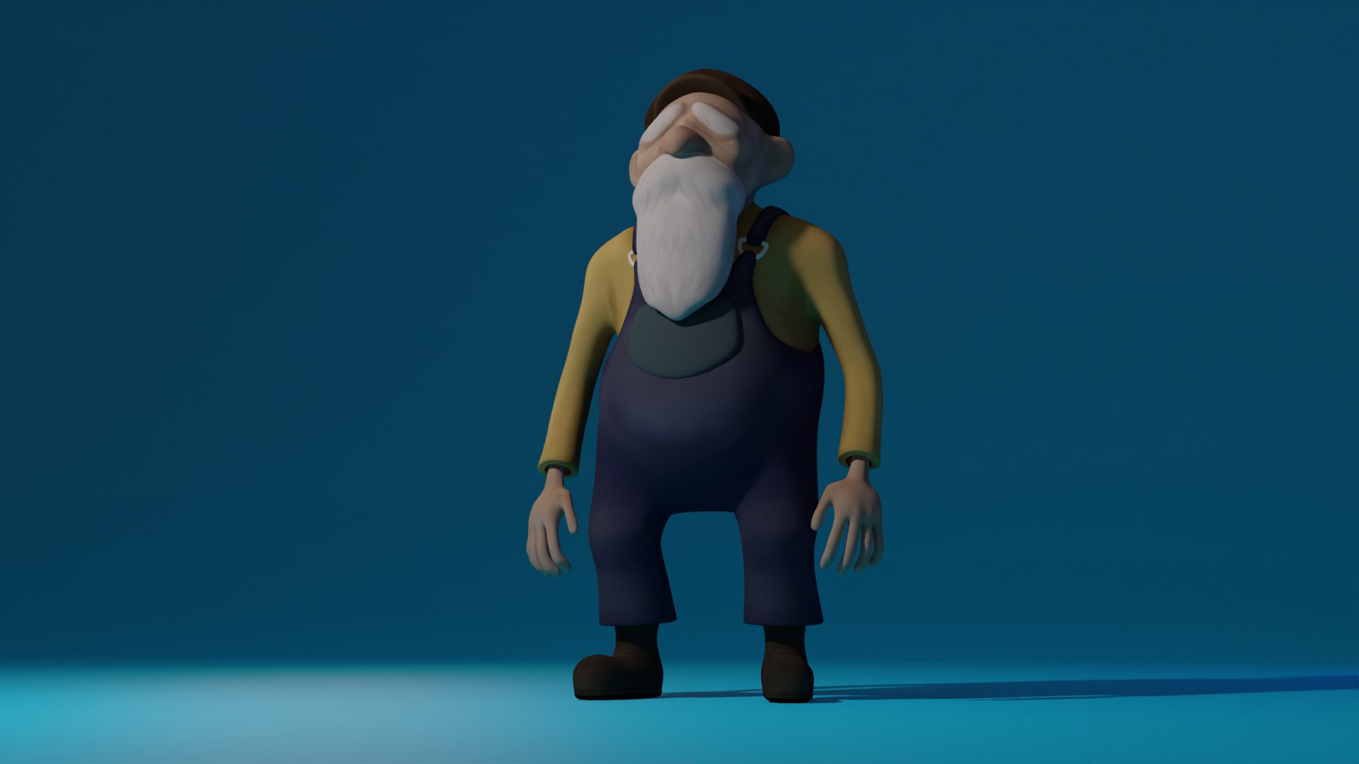 3D Character Old Man - TurboSquid 2036502