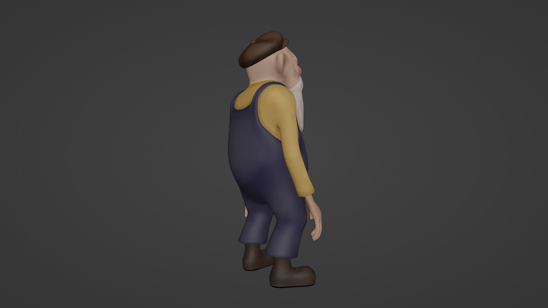 3D Character Old Man - TurboSquid 2036502