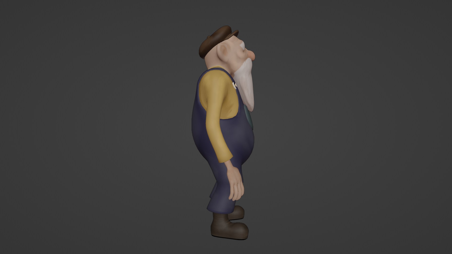 3D Character Old Man - TurboSquid 2036502