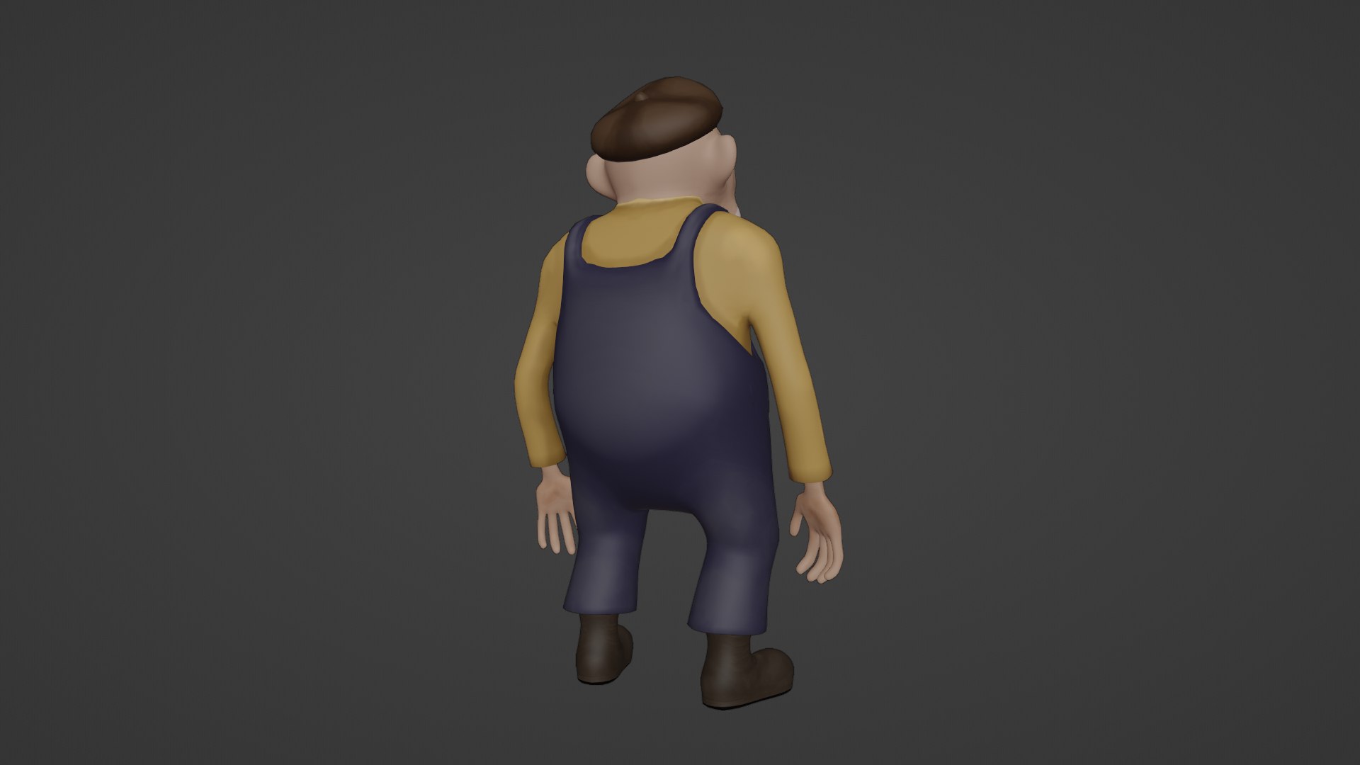 3D Character Old Man - TurboSquid 2036502