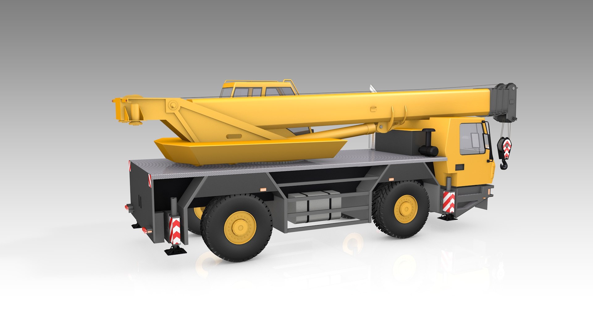Mobile Crane GMK 2035 E 3D - TurboSquid 1958981