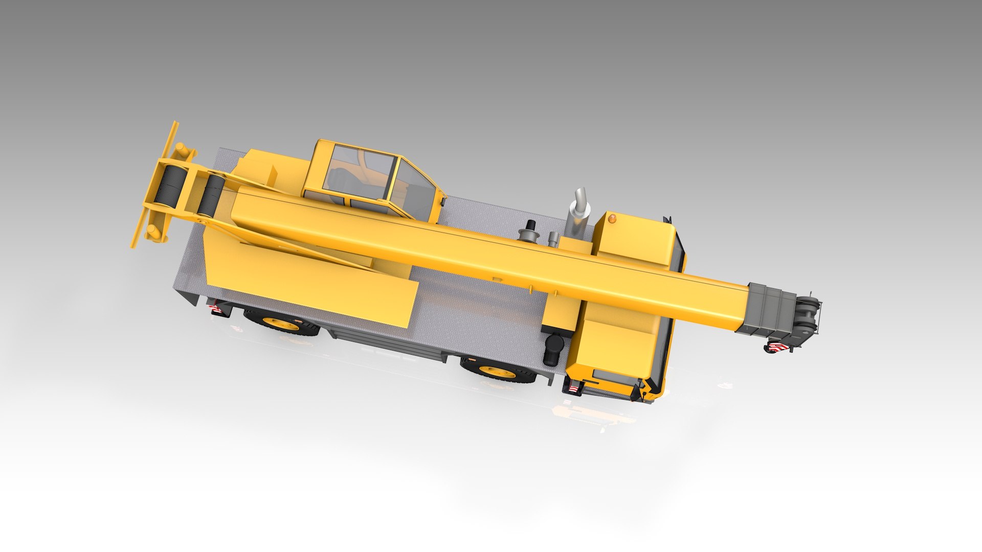 Mobile Crane GMK 2035 E 3D - TurboSquid 1958981