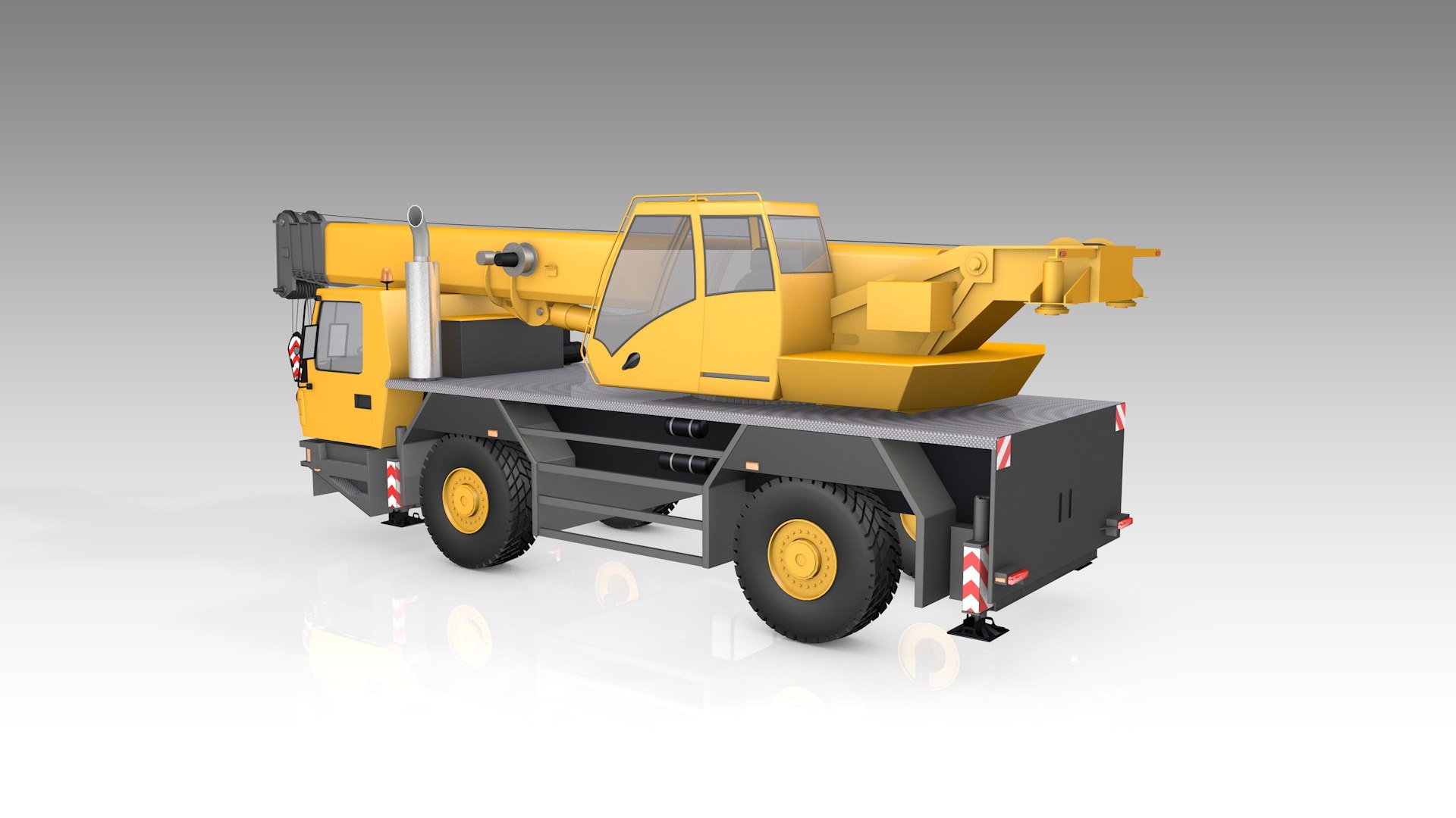 Mobile Crane GMK 2035 E 3D - TurboSquid 1958981