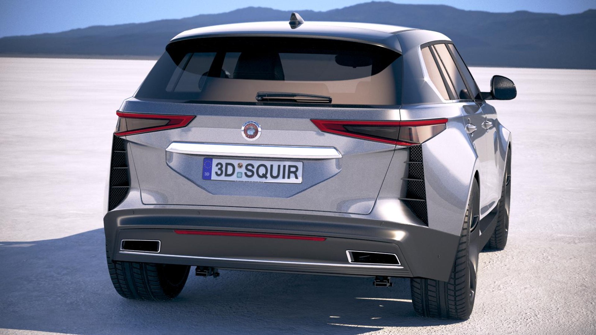 3D generic suv 2019 model - TurboSquid 1374345
