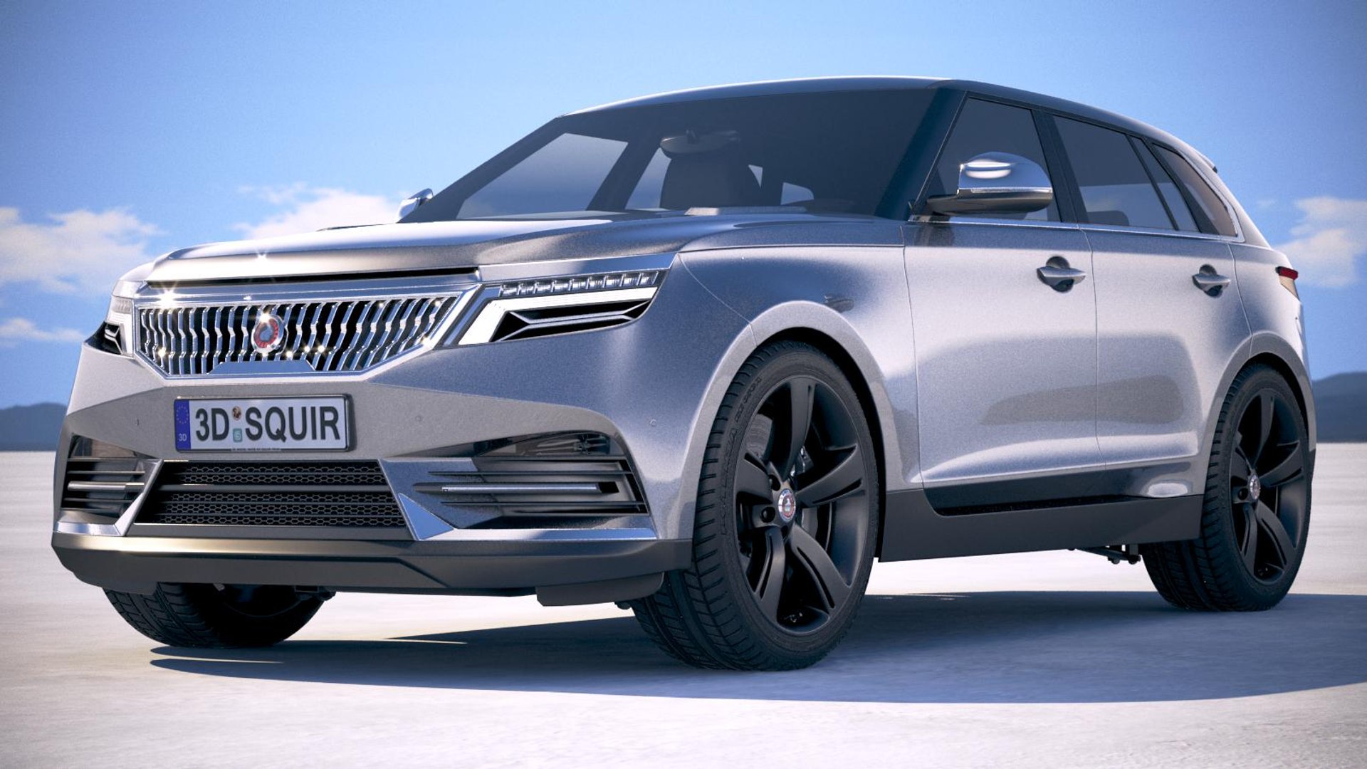 3D generic suv 2019 model - TurboSquid 1374345