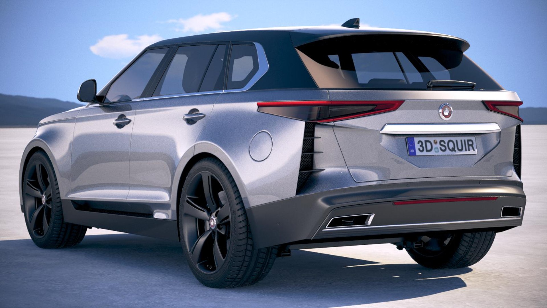 3D generic suv 2019 model - TurboSquid 1374345