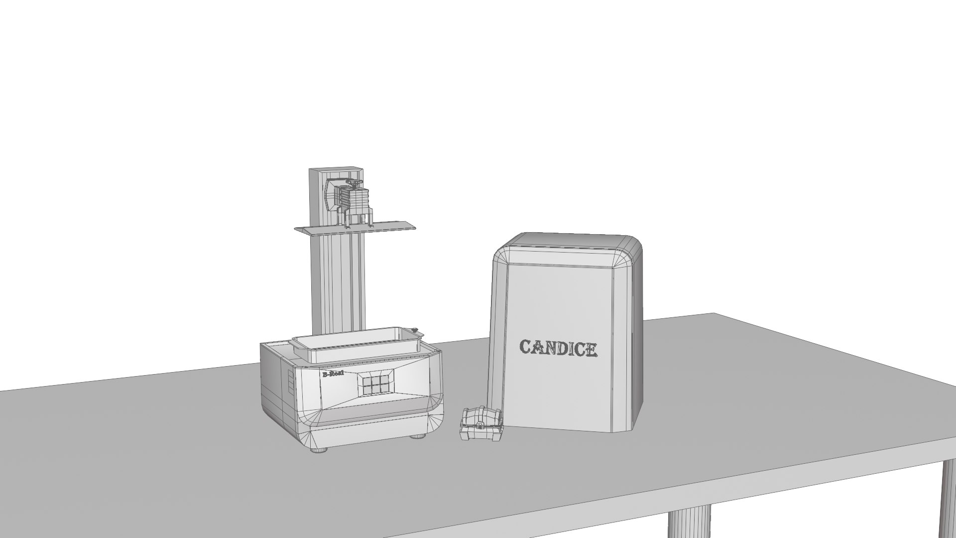 3D Printer Extra Objects 3D Model - TurboSquid 2030062