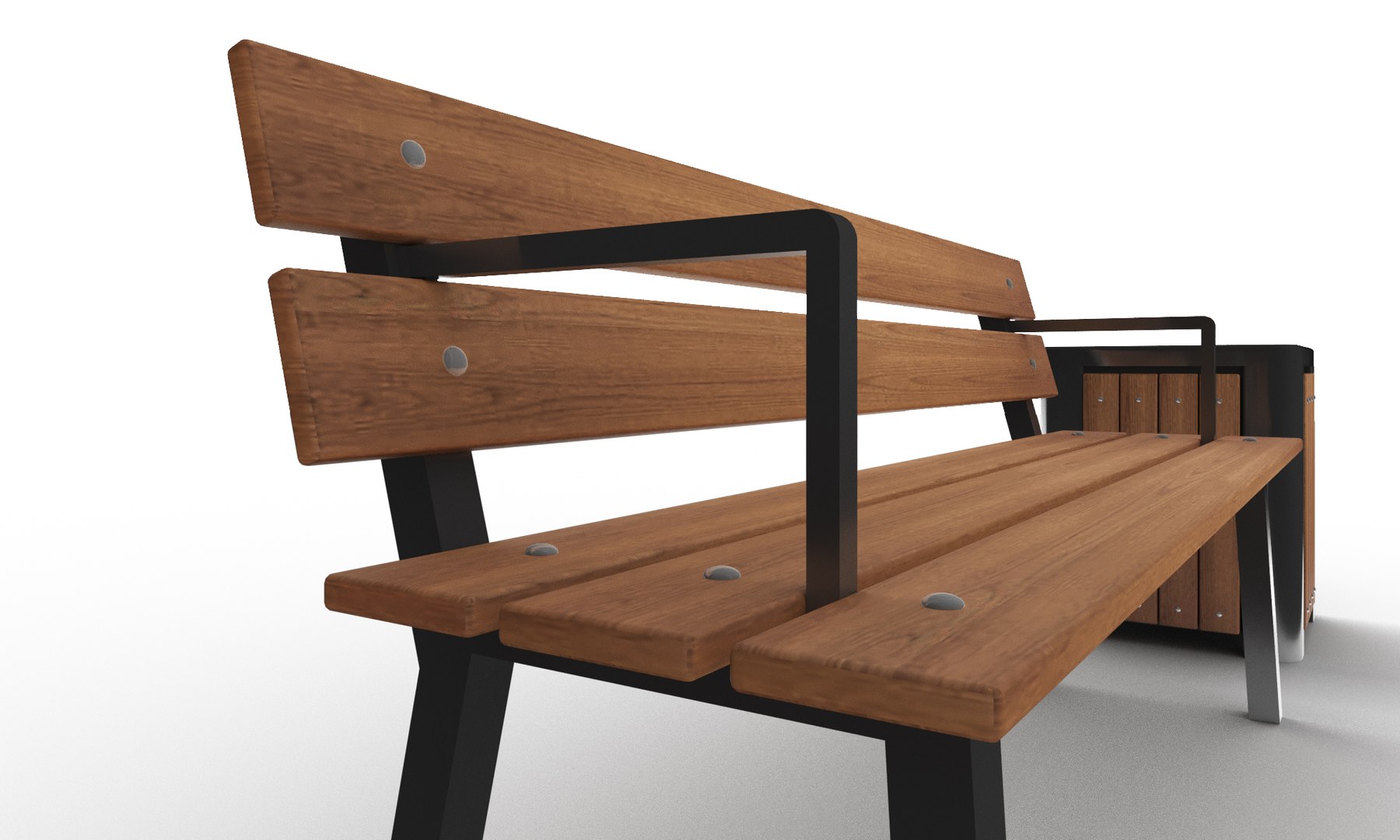 Bench complex type 6 model - TurboSquid 1702201