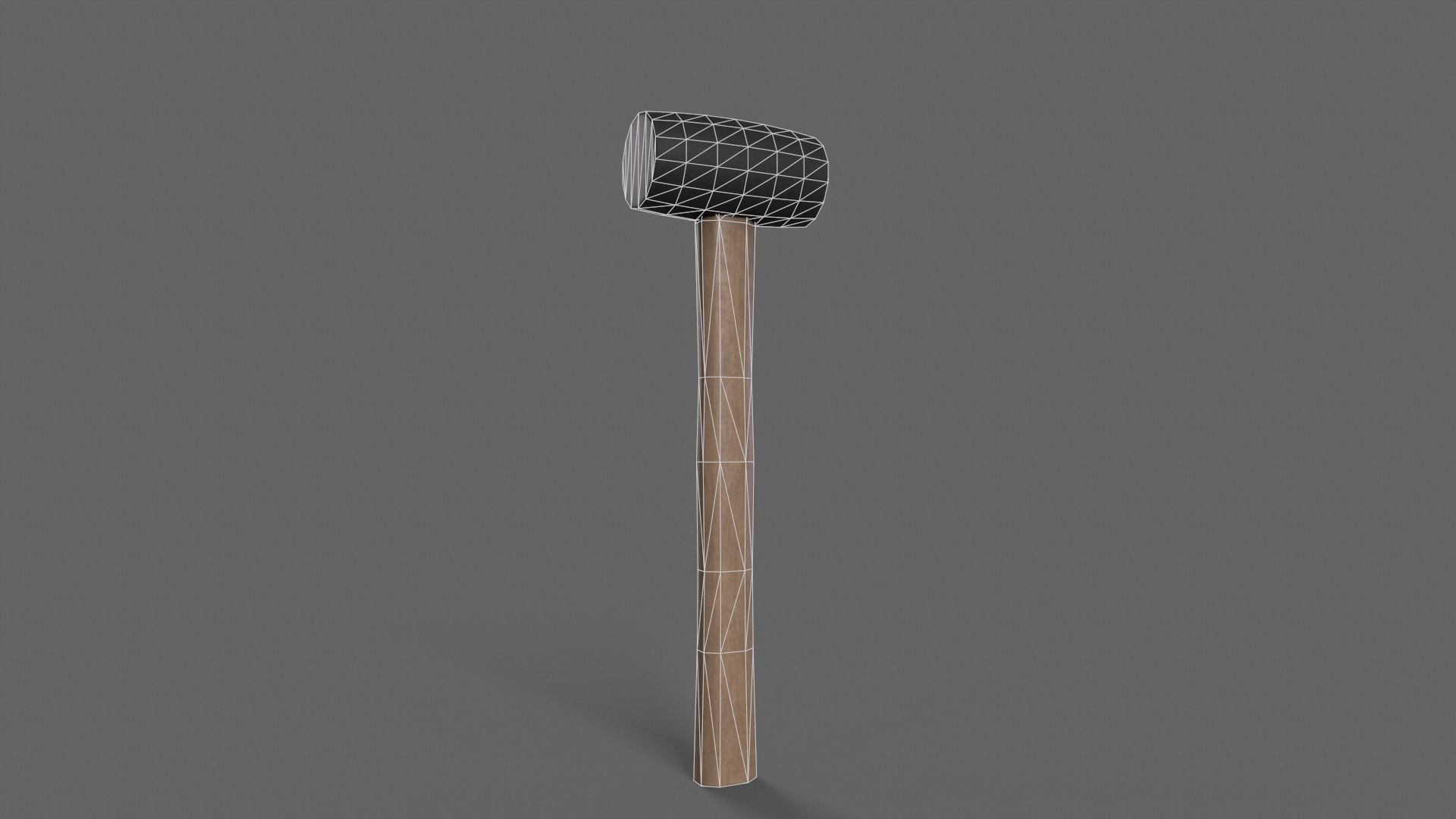 PBR Rubber Mallet Hammer Wood1 Model - TurboSquid 2040515