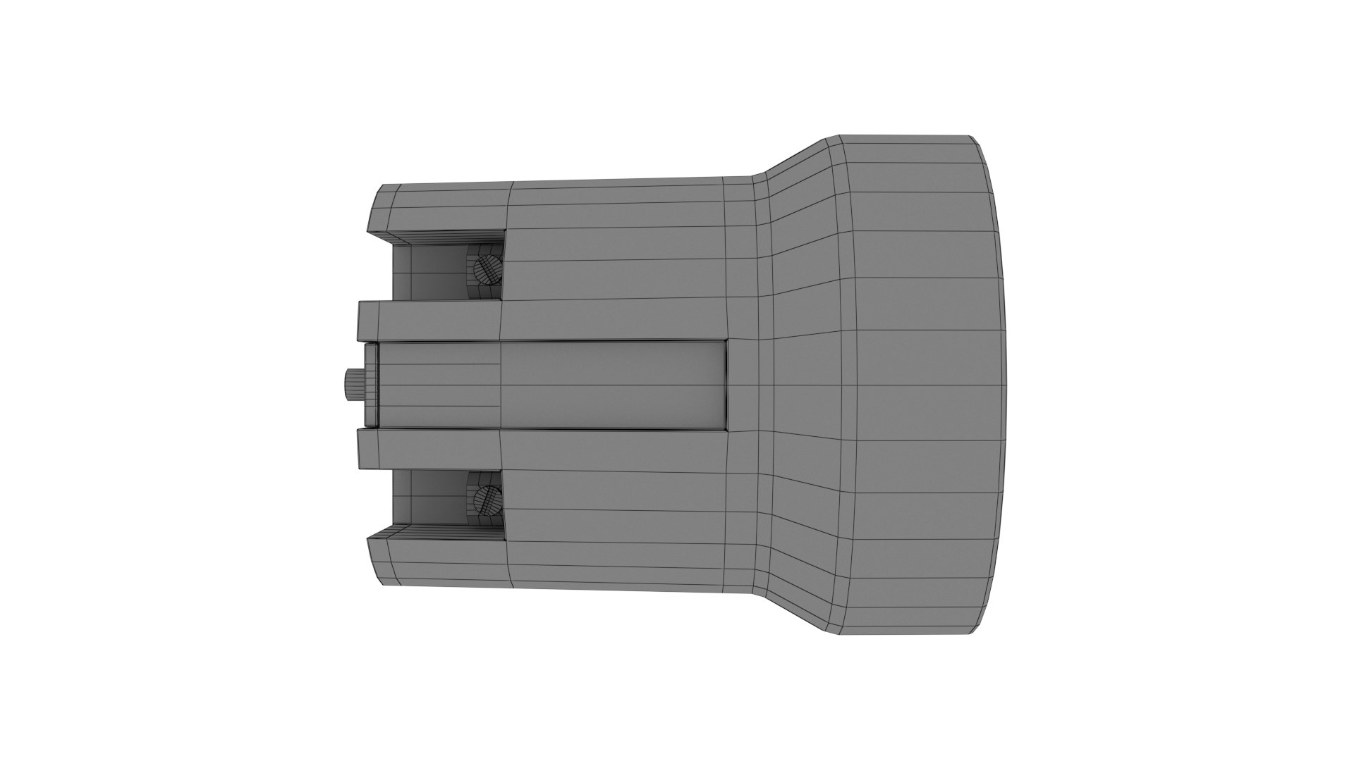 3D Model Ceramic Lamp Holder - TurboSquid 1640954