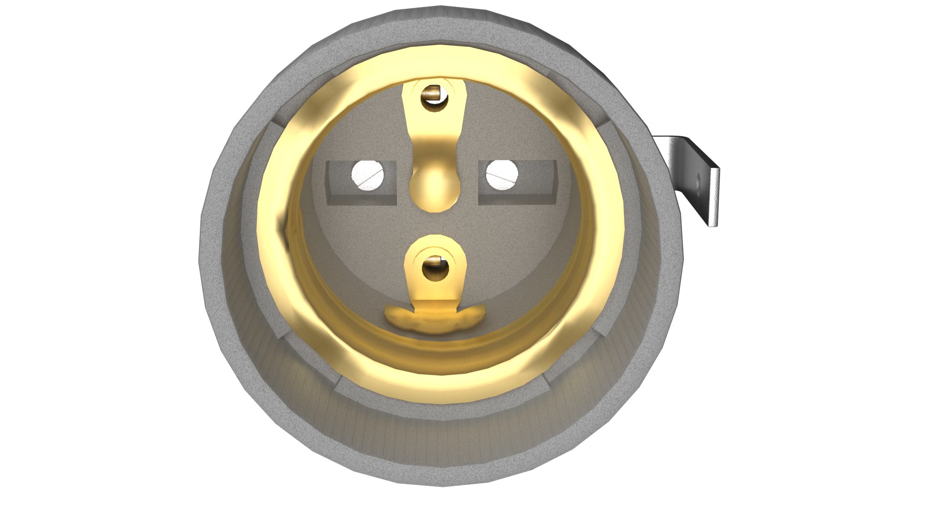 3D Model Ceramic Lamp Holder - TurboSquid 1640954
