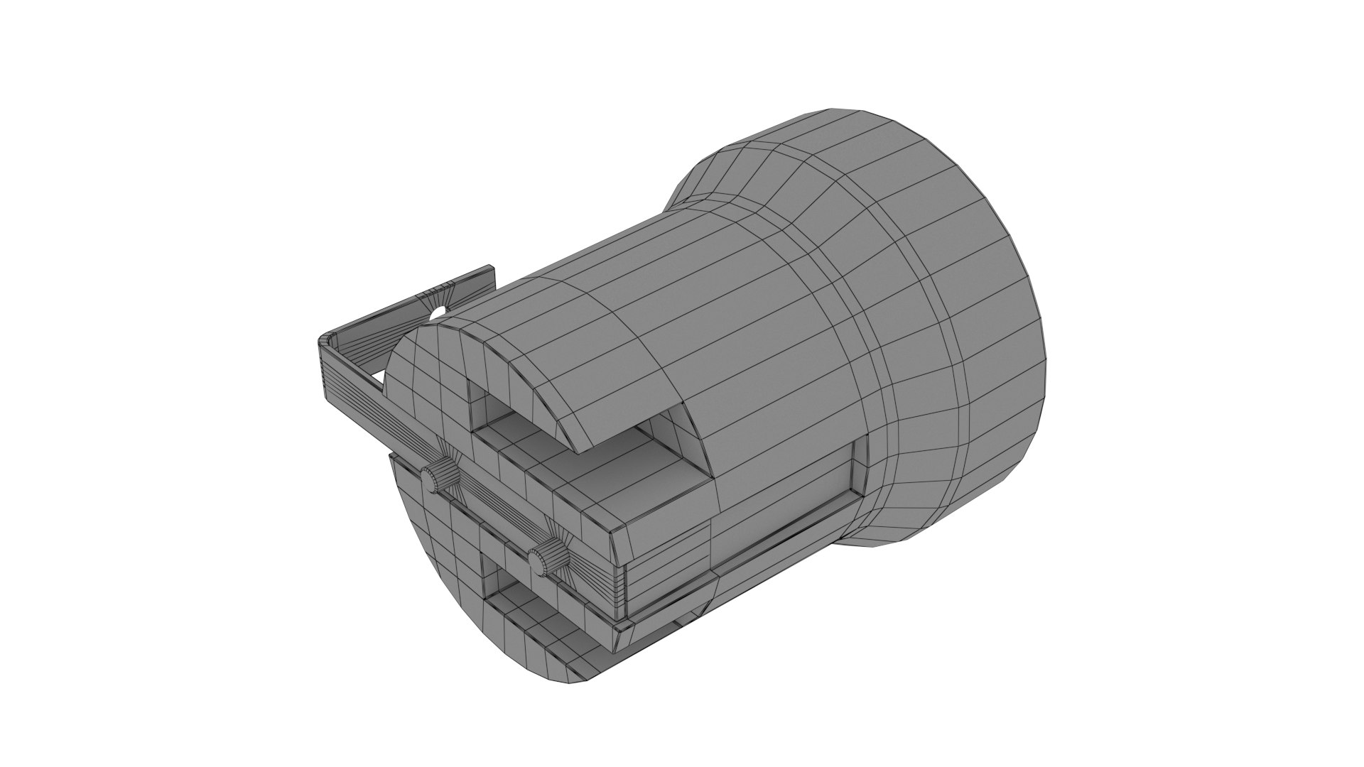 3D Model Ceramic Lamp Holder - TurboSquid 1640954