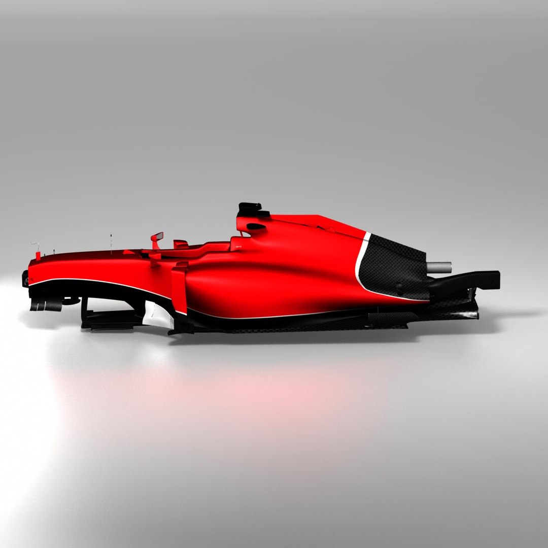 Monocoque Ferrari Sf15t 1 3d 3ds