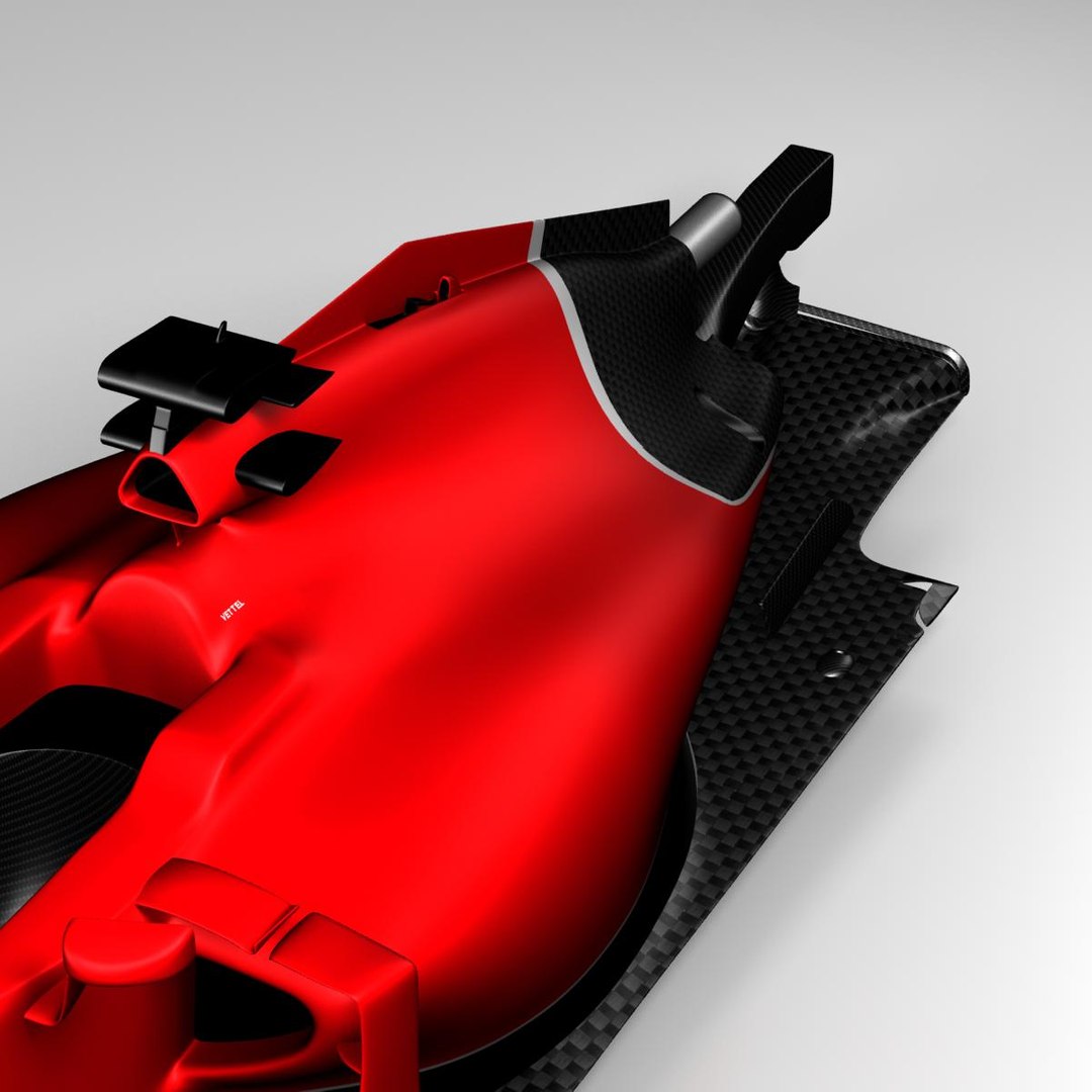 Monocoque Ferrari Sf15t 1 3d 3ds