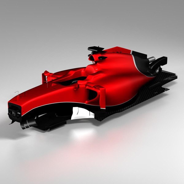 monocoque ferrari sf15t 1 3d 3ds
