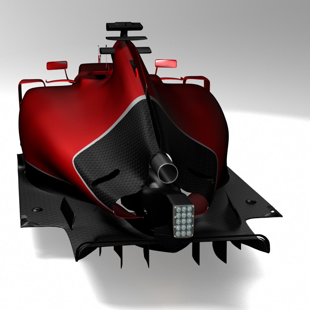 Monocoque Ferrari Sf15t 1 3d 3ds