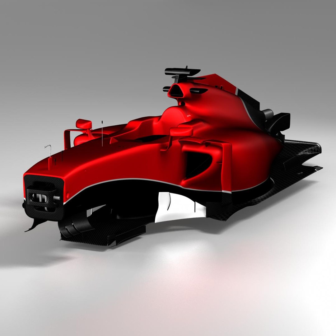 Monocoque Ferrari Sf15t 1 3d 3ds
