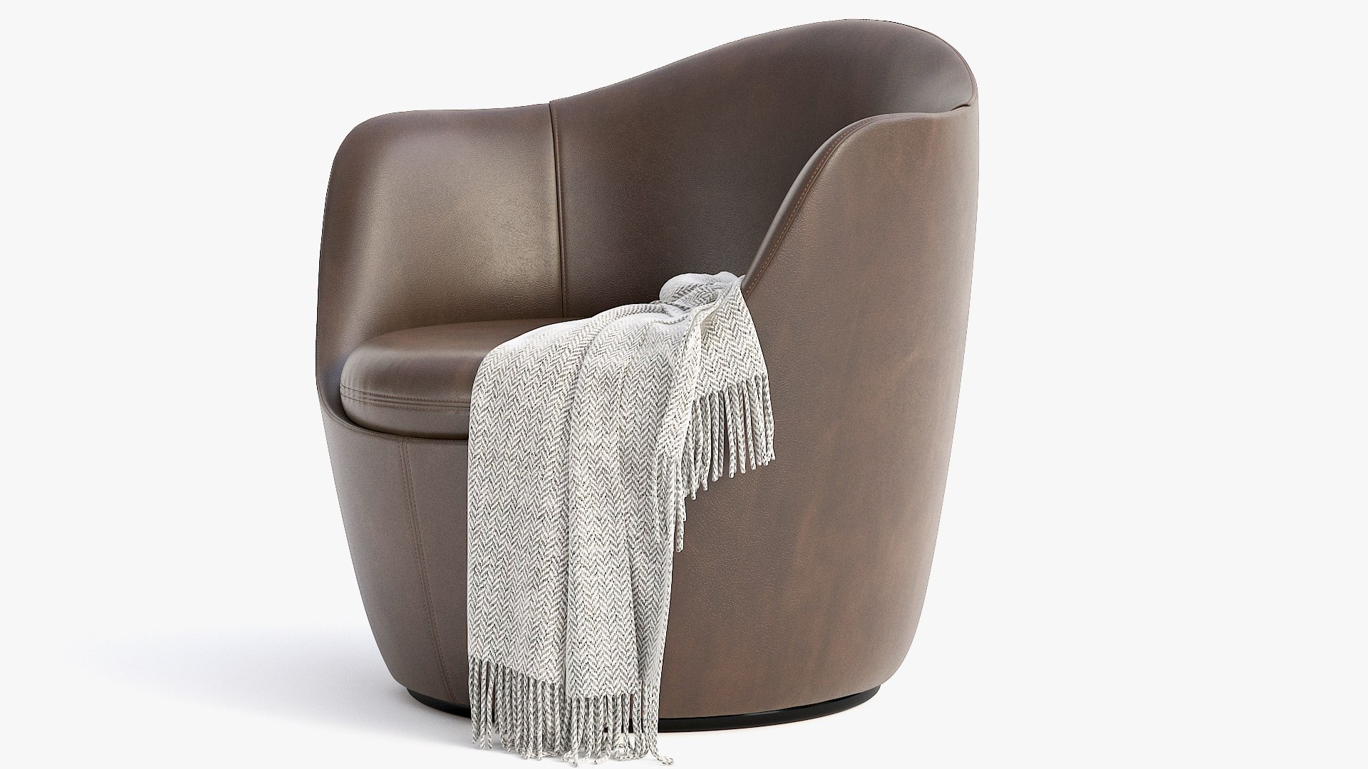 3D Lina Swivel Chair Model - TurboSquid 1916610