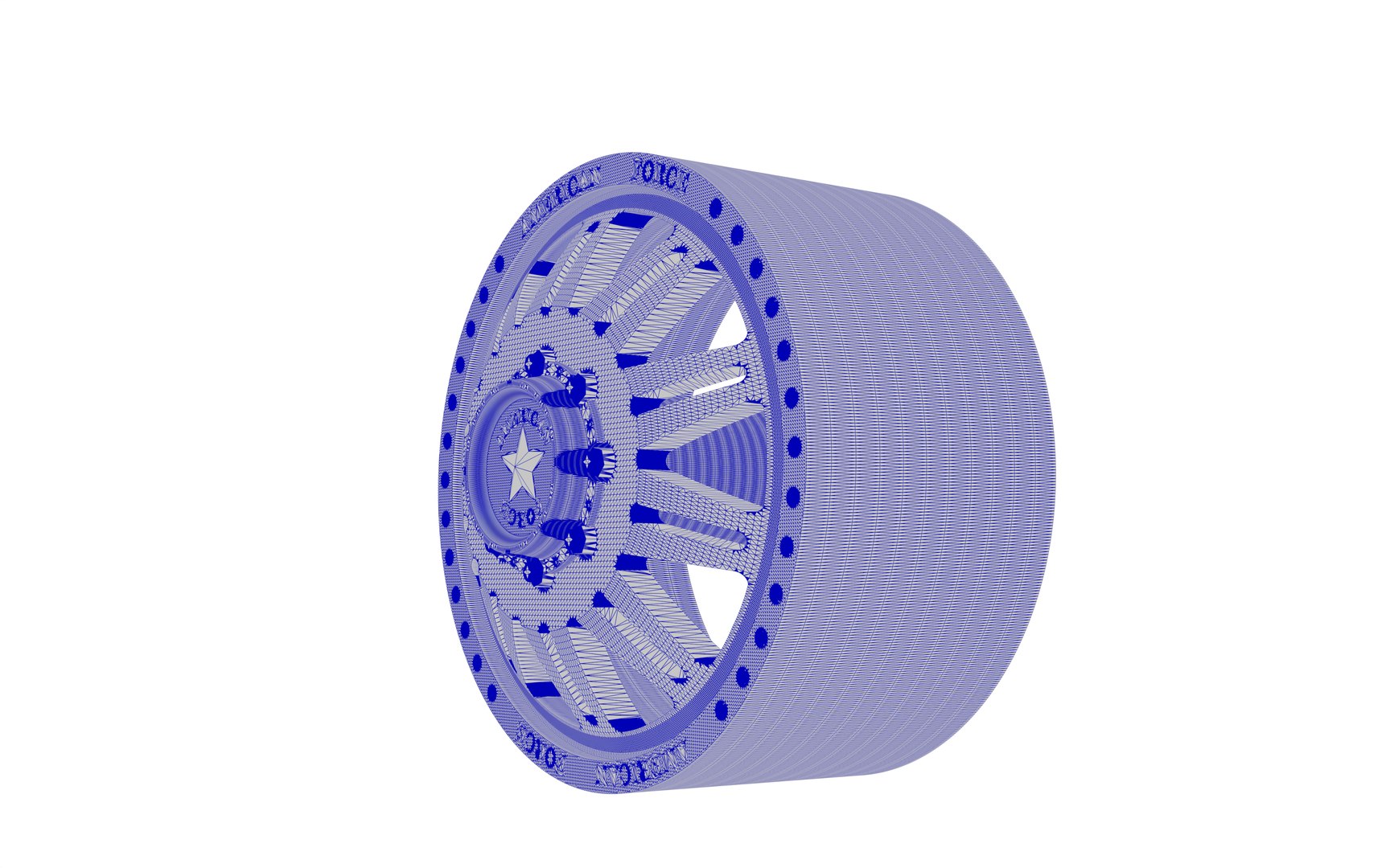 AMERICAN FORCE DB04 CLUTCH DBO WHEEL RIM 3D Model - TurboSquid 2147525