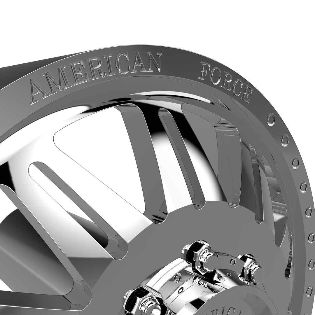 AMERICAN FORCE DB04 CLUTCH DBO WHEEL RIM 3D Model - TurboSquid 2147525