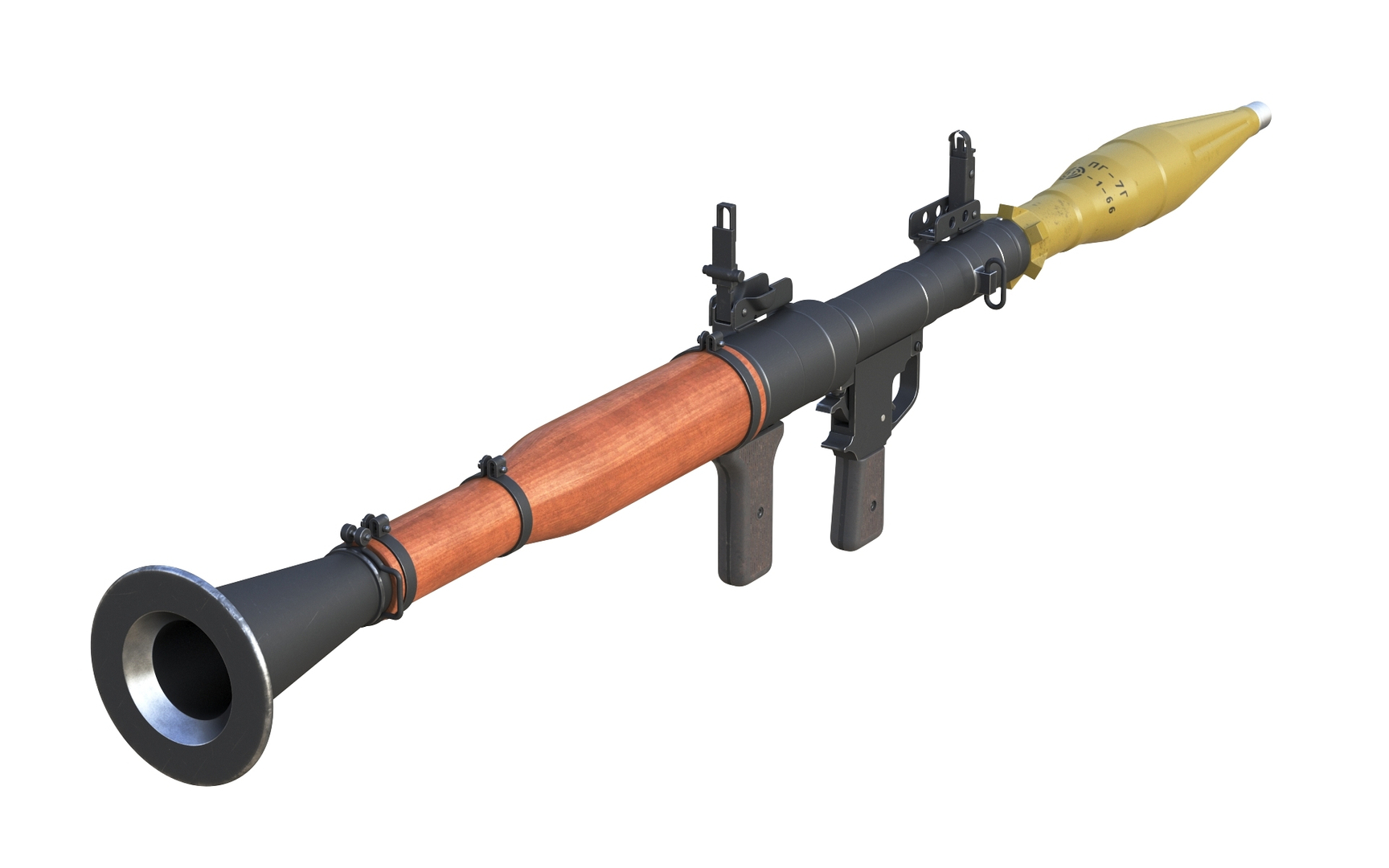 Rpg-7 anti-tank grenade 3D - TurboSquid 1363893