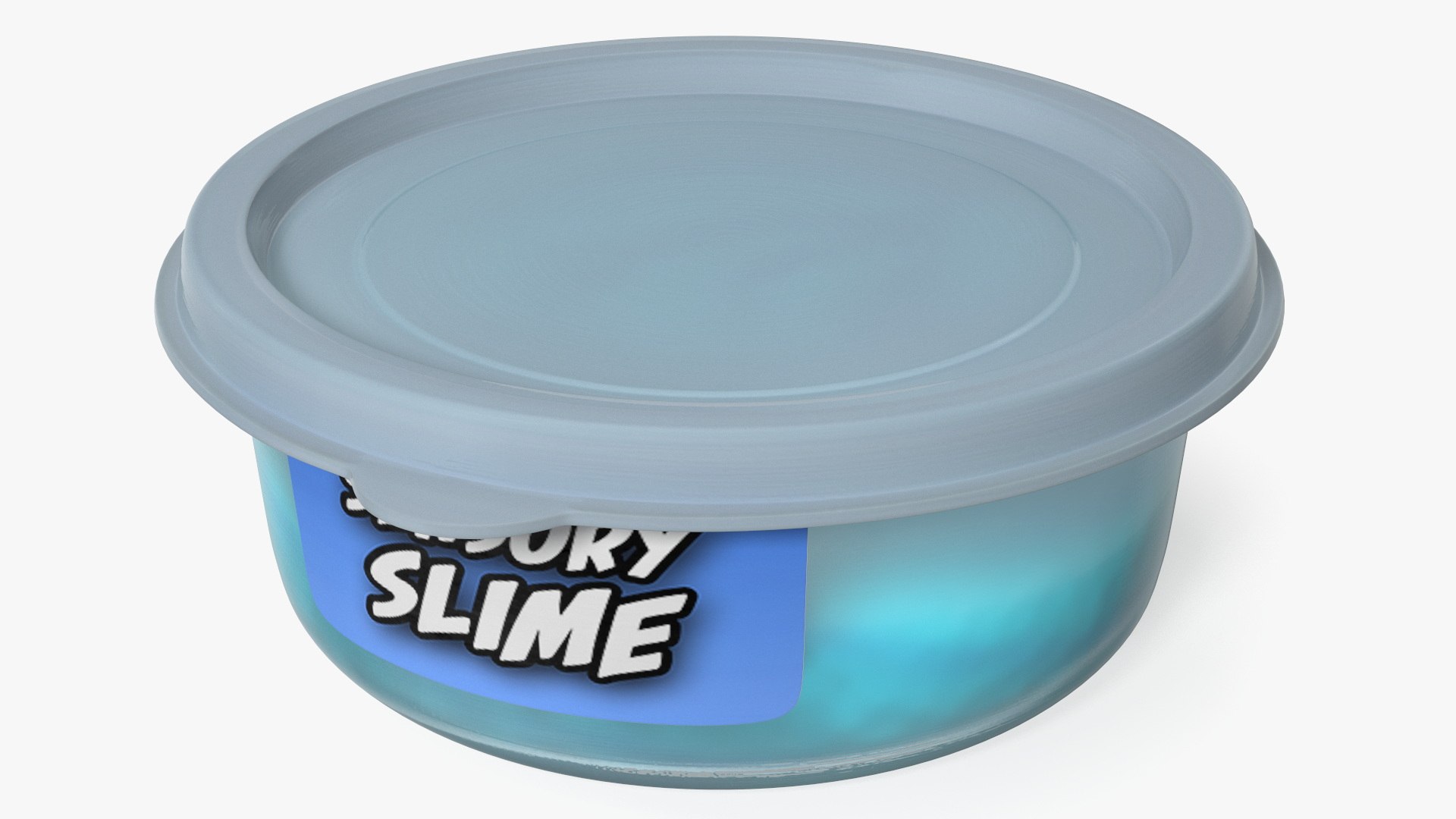 Pot Blue Toy Slimes 3D - TurboSquid 2113207
