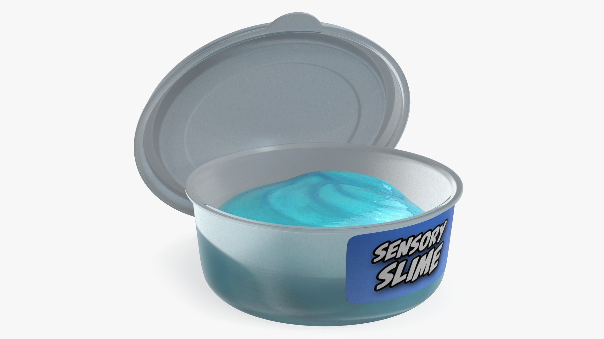 Pot Blue Toy Slimes 3D - TurboSquid 2113207