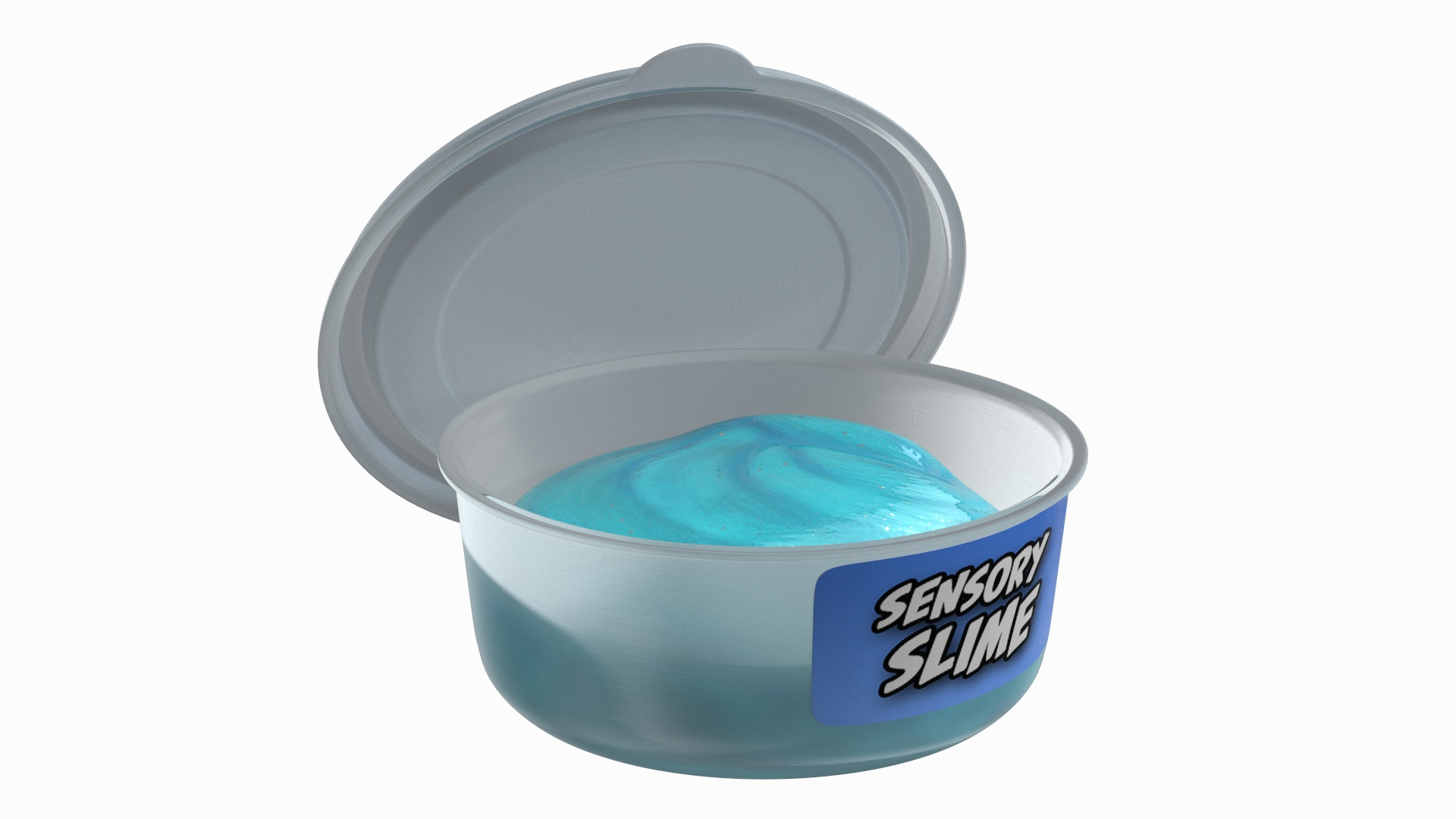 Pot Blue Toy Slimes 3D - TurboSquid 2113207