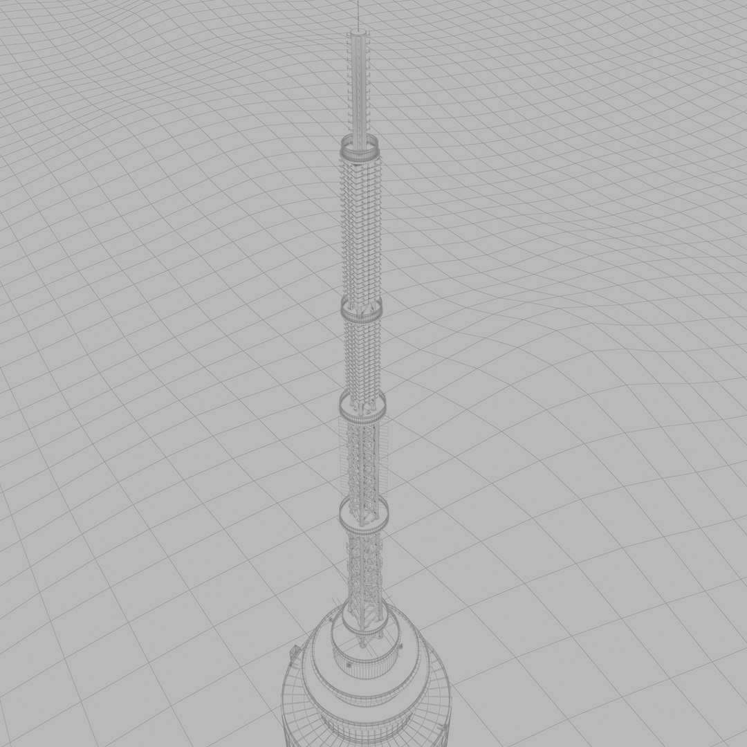 3D n seoul tower terrain model - TurboSquid 1533006