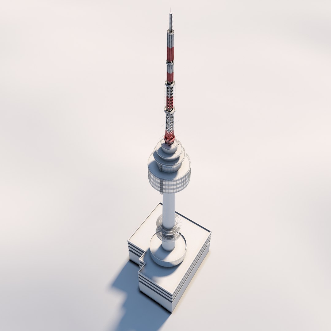 3D n seoul tower terrain model - TurboSquid 1533006