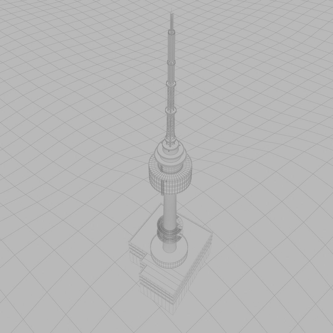 3D n seoul tower terrain model - TurboSquid 1533006