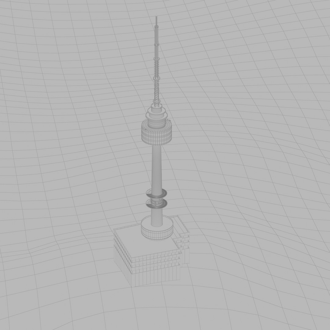 3D n seoul tower terrain model - TurboSquid 1533006